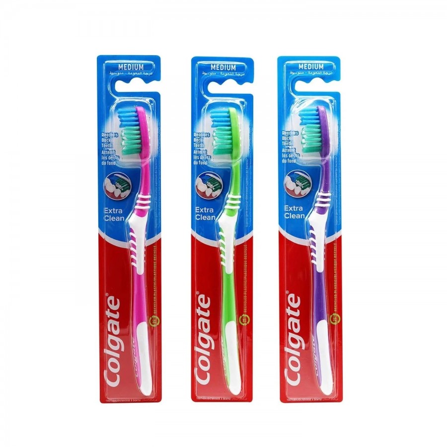 COL209 x12 COLGATE TOOTHBRUSHES – EXTRA CLEAN – superstarsuk.com